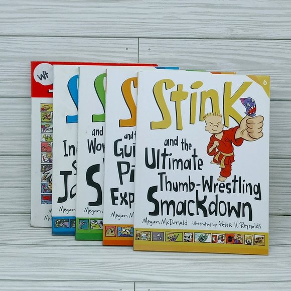 Candlewick Press | Other | Stink Series Megan Mcdonald Children Chapter ...